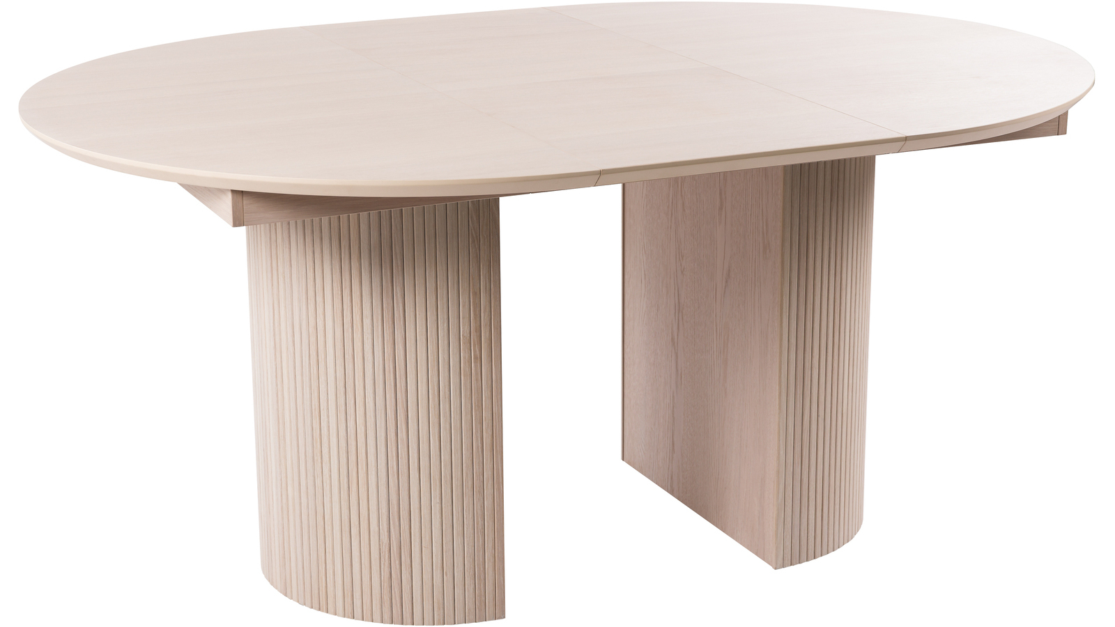 SCARLETT Matbord ø120 vitpigmenterad ek – Nfg Sverige